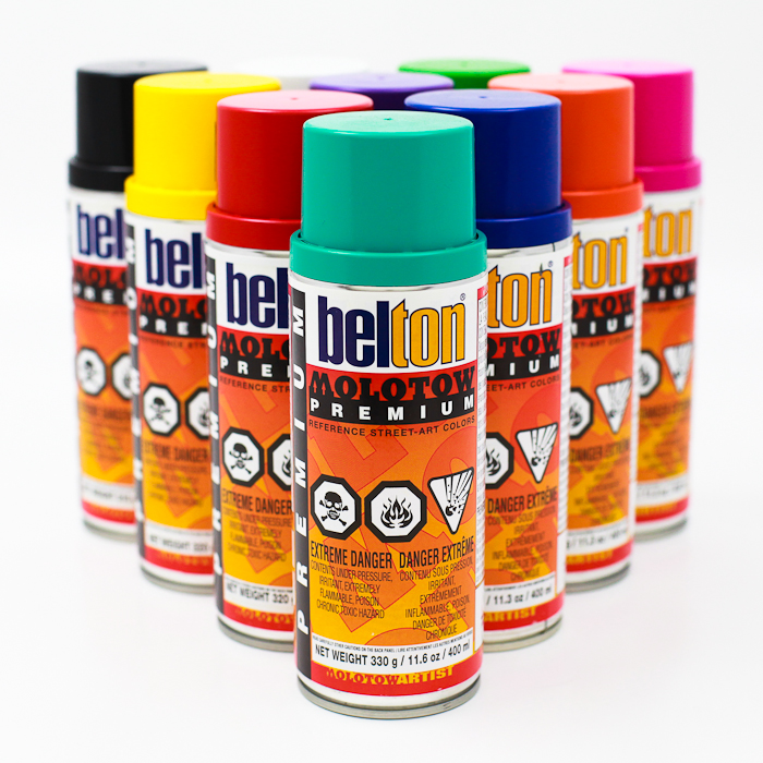 Art Primo: Molotow Belton 10 Can Pack [Spray Paint Packs]
